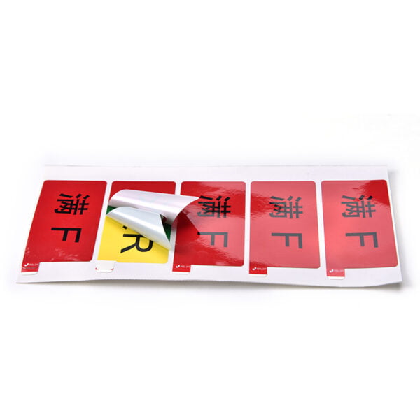 Multi-page Leaflet Label Leaflet Sticker Double Layer Sticker Polyester ...