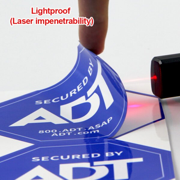 Customized Double Sided Printing Adhesive Waterproof Double-sided Label Sticker Package Printing ...