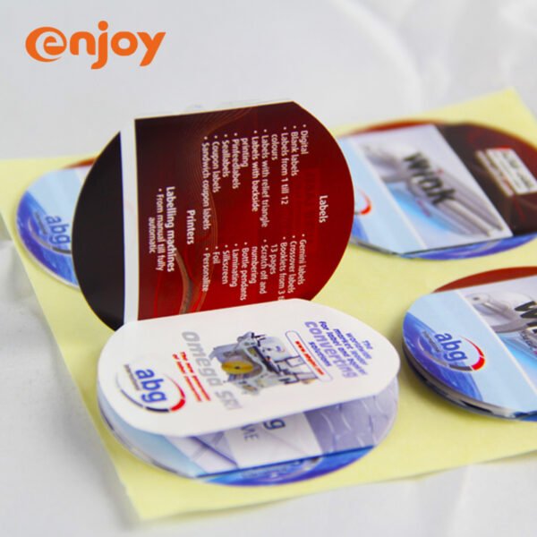Professional booklet label foldout booklet label printing - Custom ...