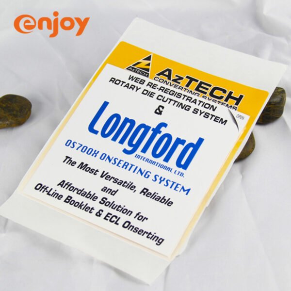 Professional booklet label foldout booklet label printing - Custom ...