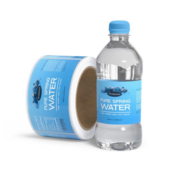 Custom Packaging Bottle Label Drinking Water Bottle Label - Custom ...